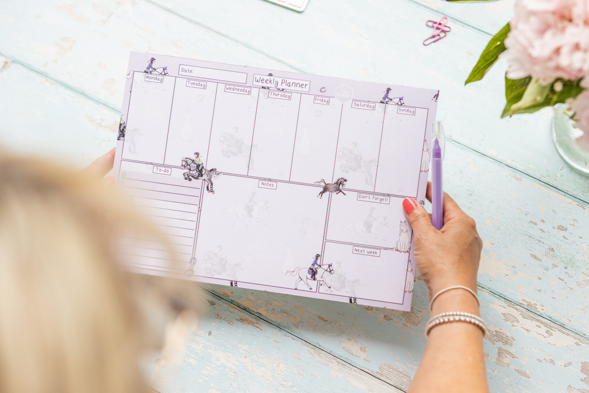 This Esme - Desk Planner- Emily Cole - Stationery - Horse stationery
